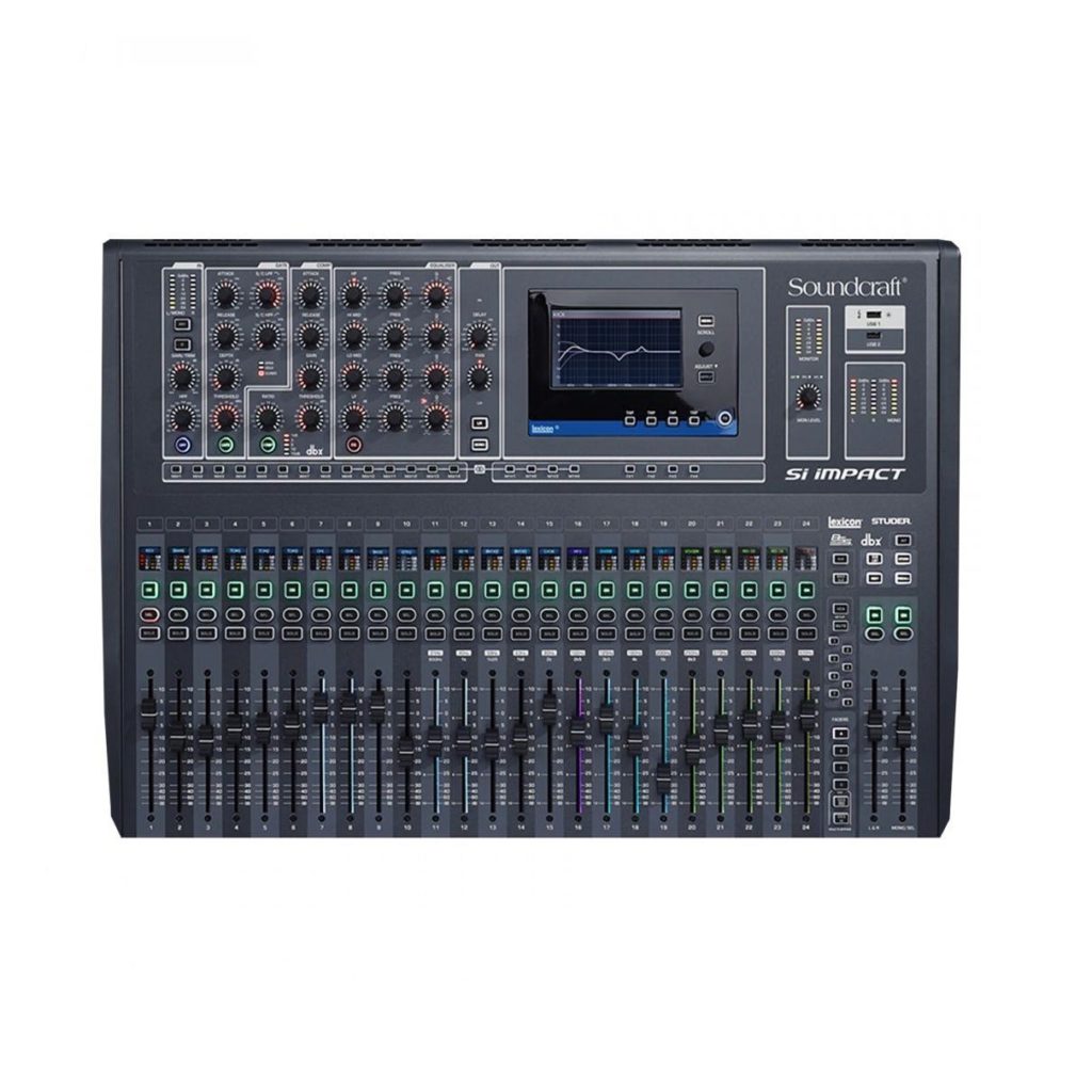 MESA DIGITAL SOUNDCRAFT SI IMPACT (32 CANAIS) | Studio Center Music